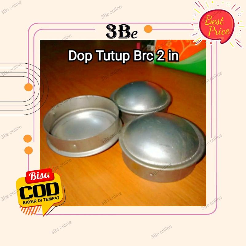 Dop tutup tiang pipa pagar BRC Uk.2 inch topi pipa besi galvanis - Shop ...