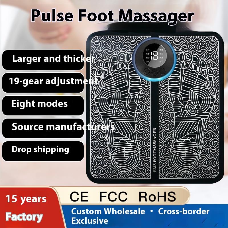 Refleksologi kaki Massager EMS Pulse mikro urut urut kaki semasa ...