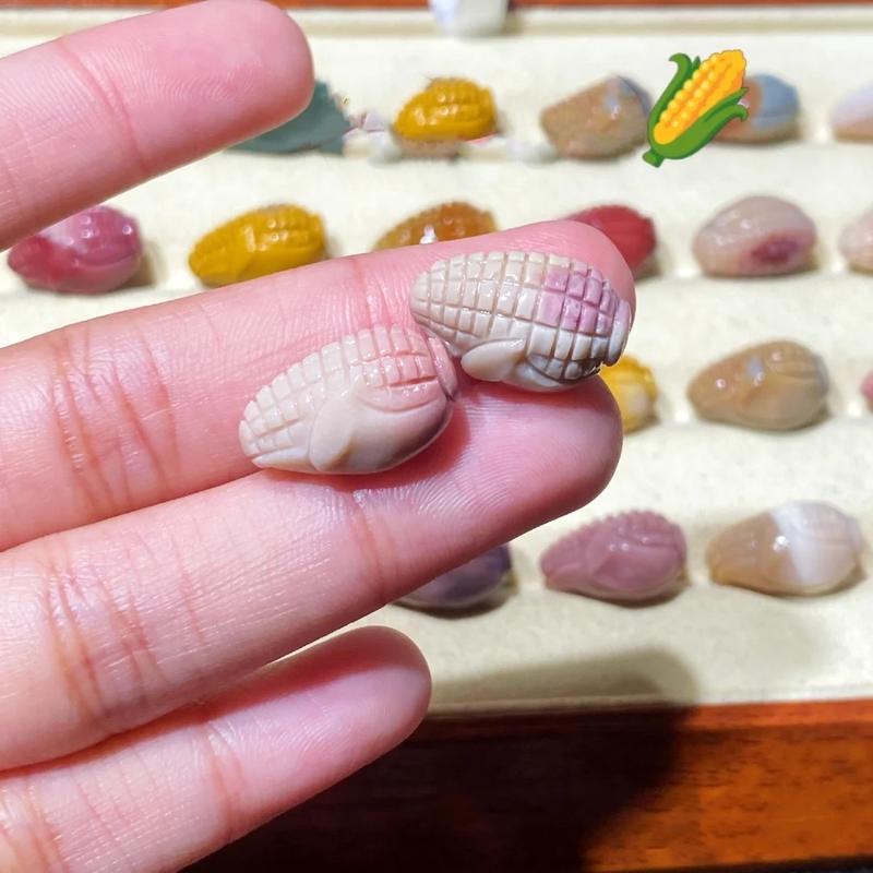 Natural agate corn DIY accessories - TikTok Shop Singapore