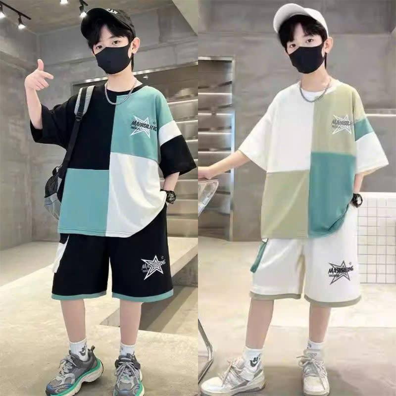 Quần áo bé trai 18-45kg, đồ bé trai 5-15 tuổi mẫu WUFA cá tính - TikTok ...