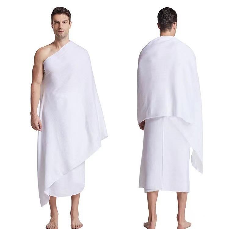 Tuala mandi Bathrobe Tuala mandi Bathrobe Tuala Pakaian Hajj - TikTok ...
