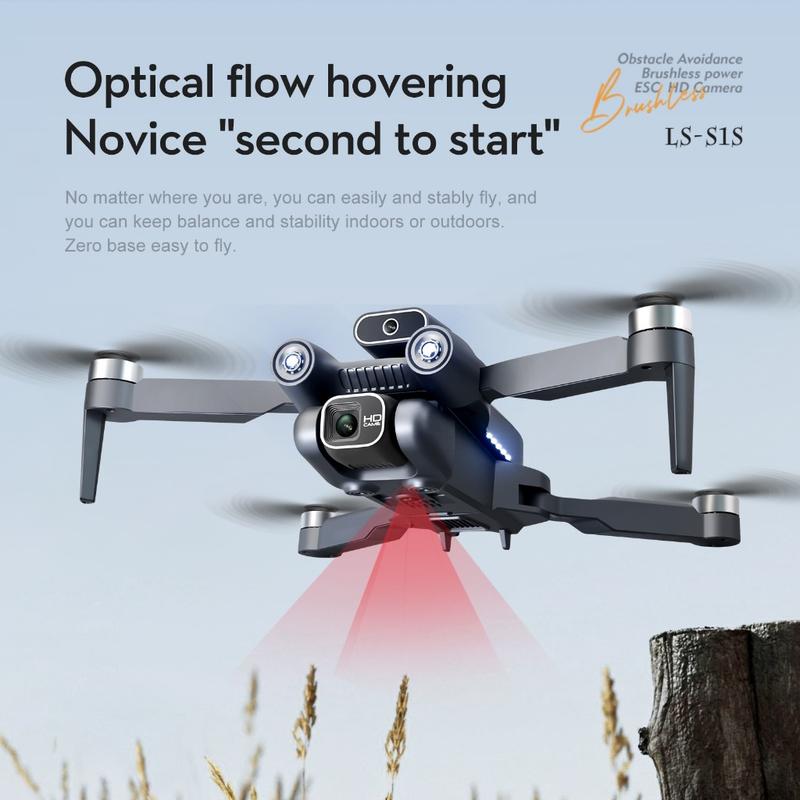 Smart Drone S1S Dual Kamera Brushles menggunakan Sensor anti nabrak ...