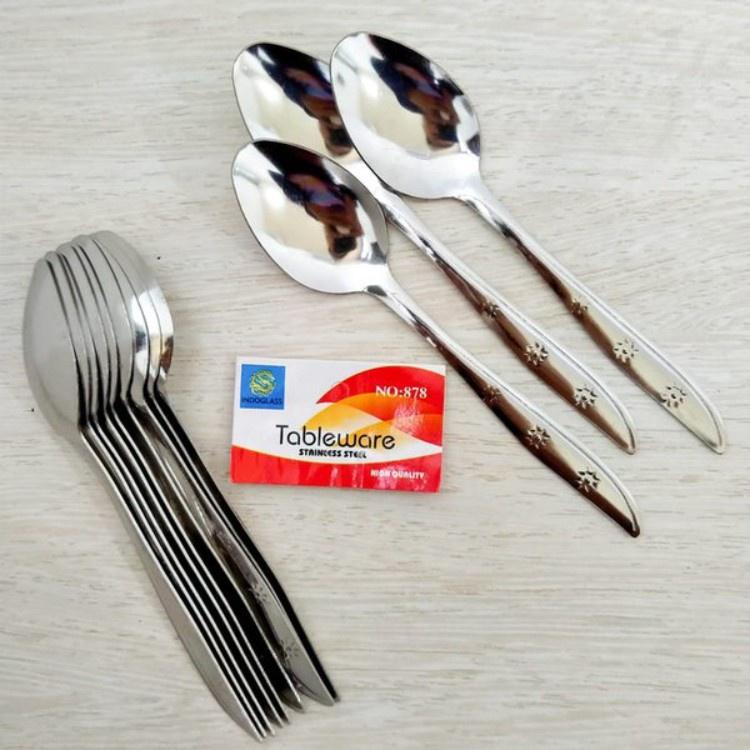 (1 lusin ) sendok & Garpu stainless steel 878 - Shop | Tokopedia