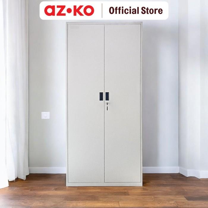 AZKO Krisbow Lemari Pakaian 2 Pintu - Putih - Shop | Tokopedia