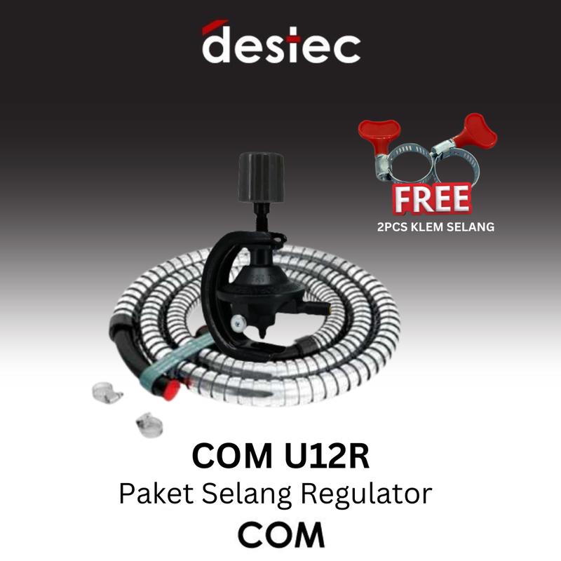 Destec Paket Selang Gas + Regulator Meter & Non Meter (COM-U12RMS ...