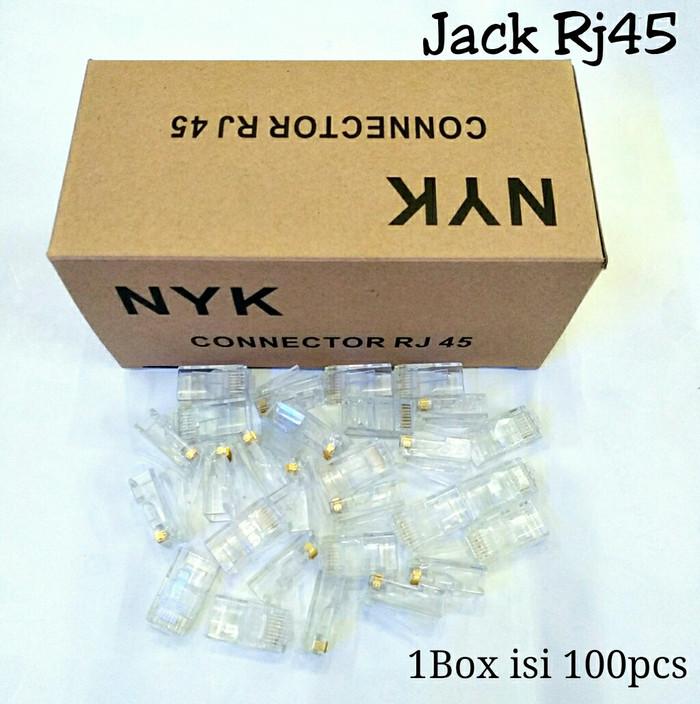 Connector Rj45 NYK isi 100pcs - Konektor Rj 45 isi 100pcs NY - Shop ...