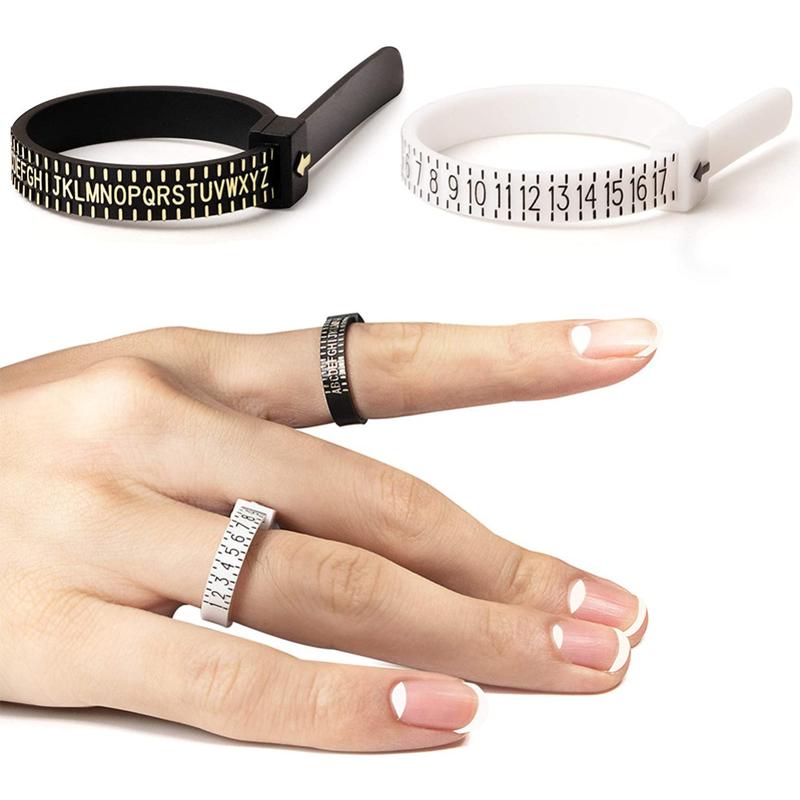 Ring Ruler Measurer Finger Coil Ring Sizing Tool Ring Sizer ...