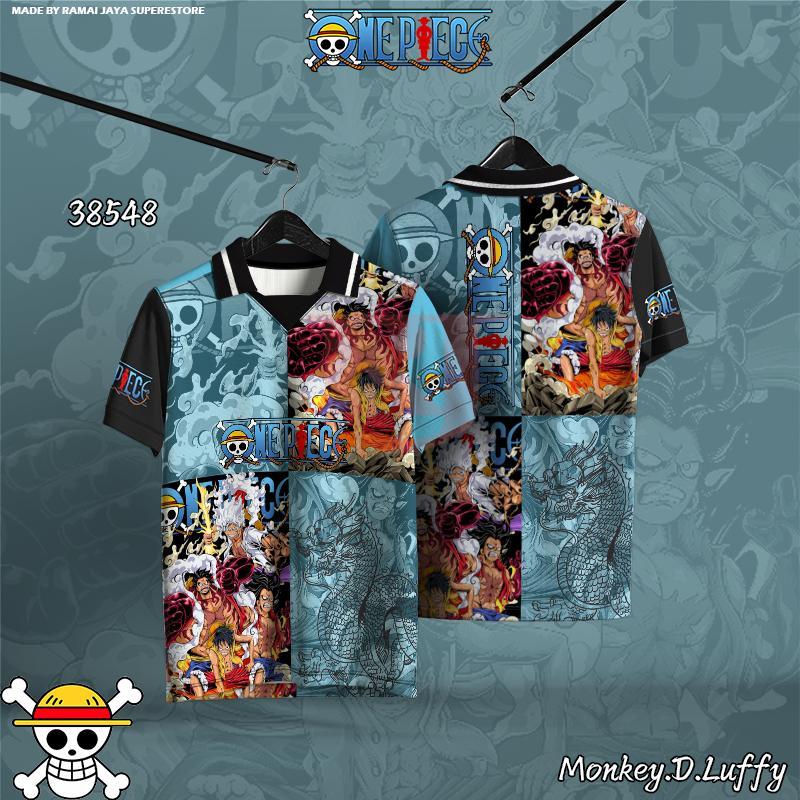 [ONE PIECE] KOLAR RETRO ANIME, REKA BENTUK ONE PIECE, LUFFY GEAR ...
