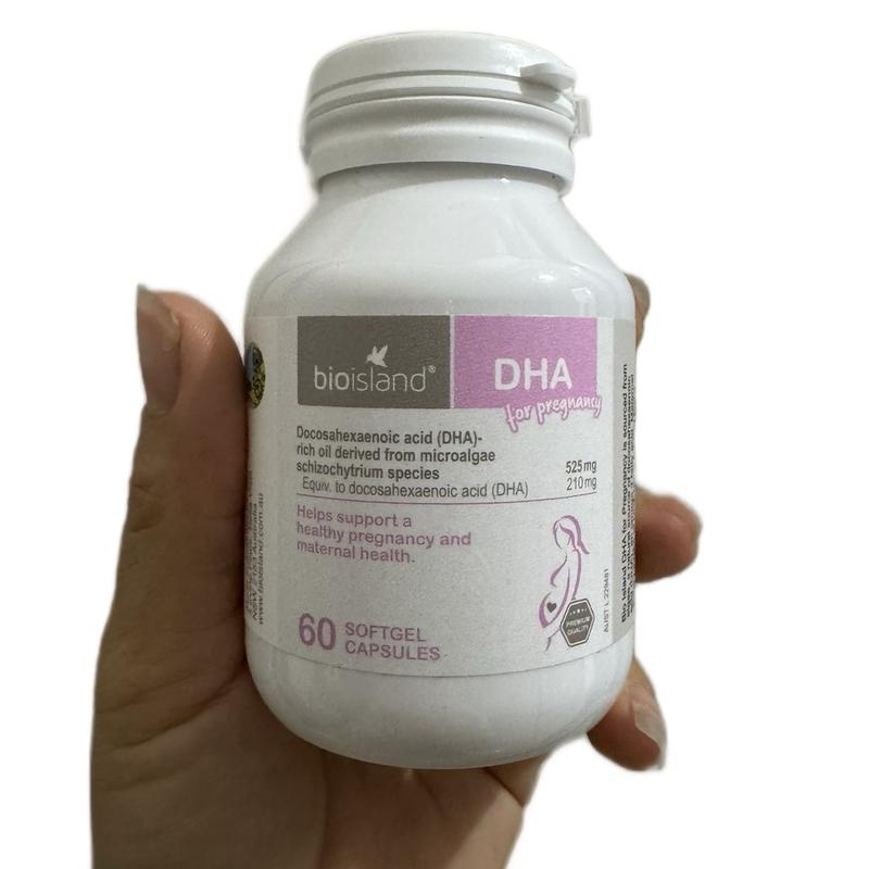 DHA Bio island for Pregnancy Úc lọ 60v cho chị em bầu - TikTok Shop Vietnam
