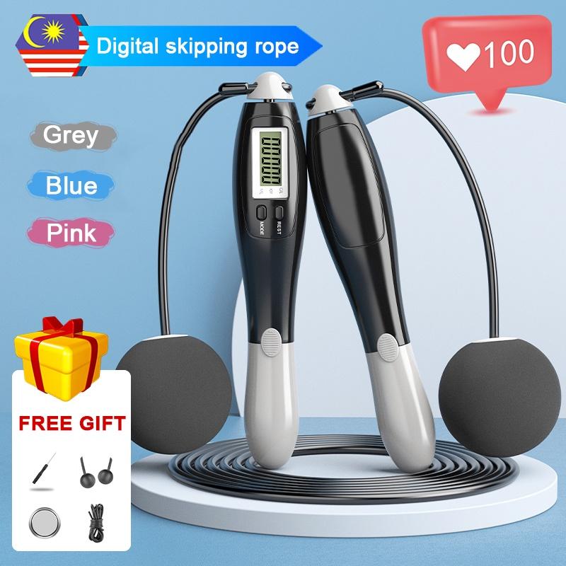 Digital Skipping Rope Smart Jump Rope Home cordless skipping rope ...
