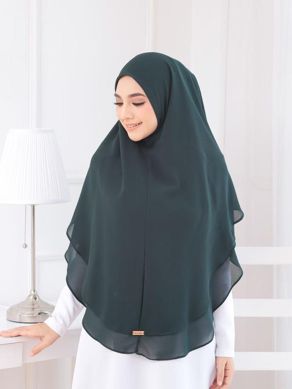 KHIMAR MARWA / TUDUNG LABUH UMRAH / KHIMAR LABUH Chiffon - TikTok Shop ...
