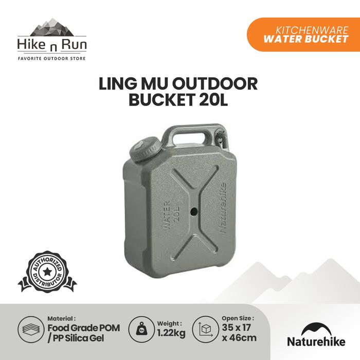 Promo Galon Air Naturehike CNH22CJ018 Ling Mu Outdoor Bucket - 12L ...