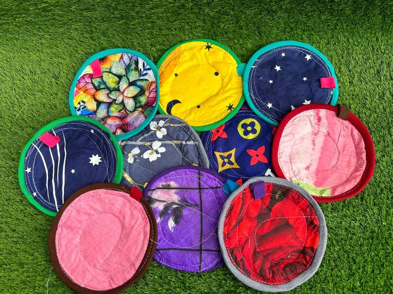 Bundle 10 PCS Basahan Bilog / Pot Holder / Round Rags Coasters - TikTok ...