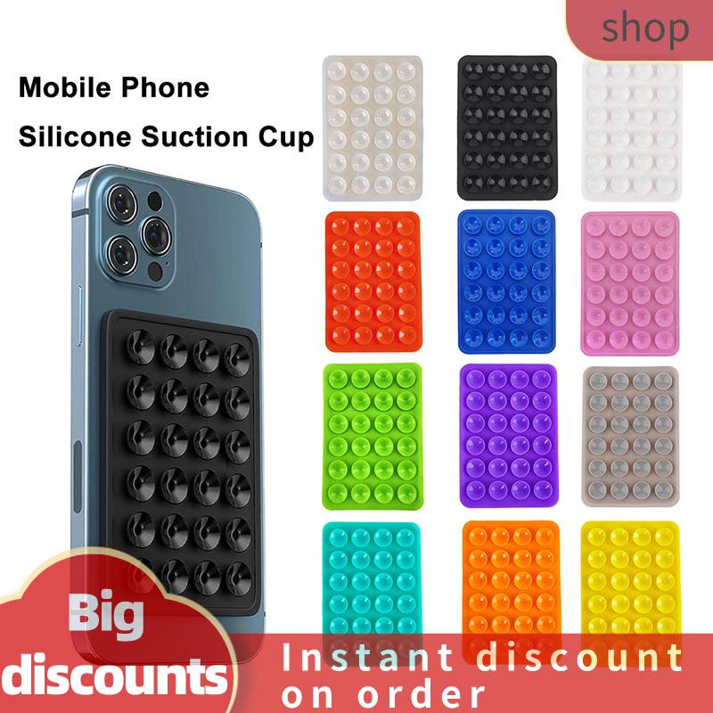 Backed Silicone Suction Pad For Mobile Phone Fixture Suction - TikTok ...