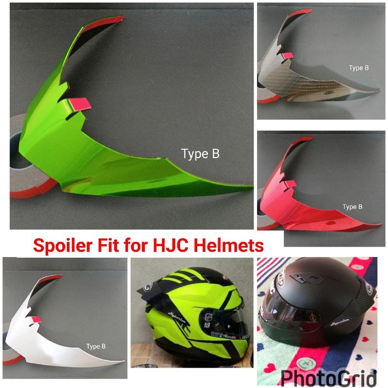 Spoiler Fit for HJC Helmets (Universal) - TikTok Shop Philippines