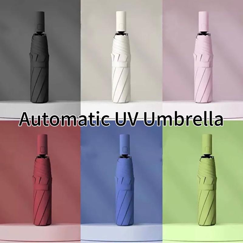Automatic UV Sunscreen Eight Bone Umbrella Protection Sunshade - TikTok ...