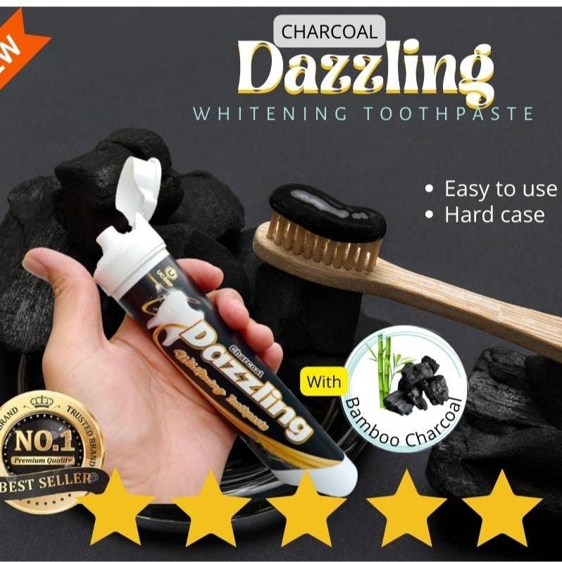 Dazzling Whitening Toothpaste Charcoal Oral - TikTok Shop Philippines