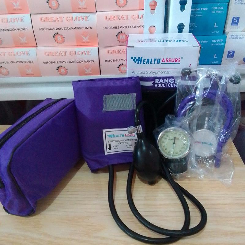 ANEROID SPHYGMOMANOMETER & STETHOSCOPE (Purple) - TikTok Shop Philippines