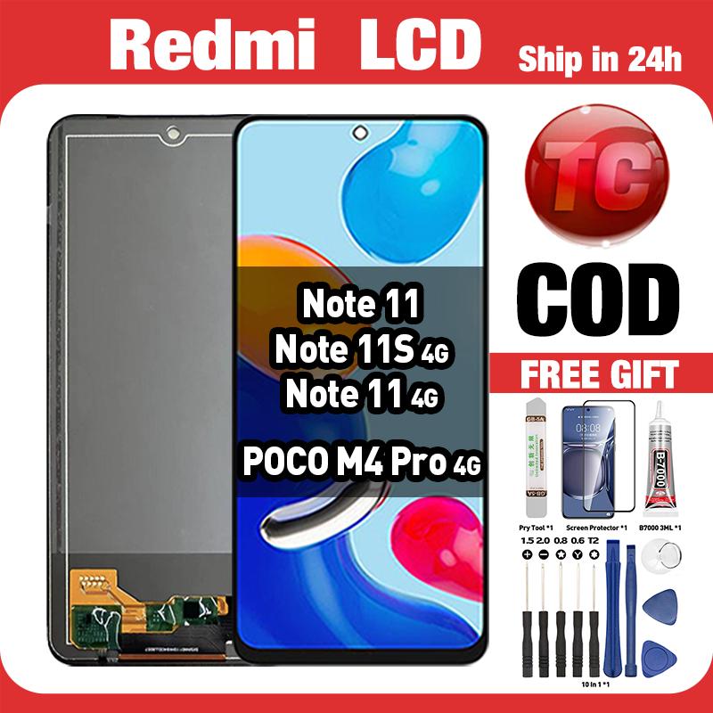 LCD Redmi Note 11/ Note 11S 4G/ Note 11 4G/ poco M4 Pro 4G Compatible ...