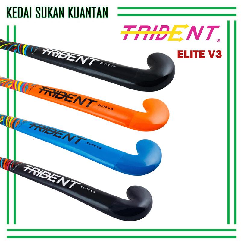 Trident ELITE V3 Wooden Hockey Stick Kayu Hoki 36.5" 34" Senior ...