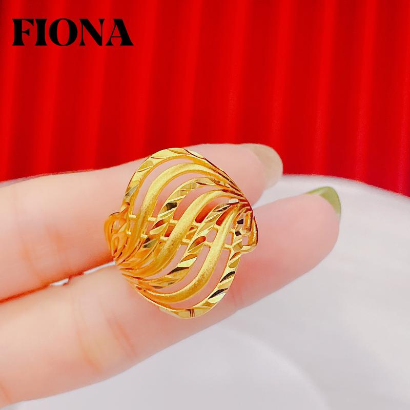【FIONA】Fashion Simple Hollow Ring Accessories For Women Free - TikTok ...
