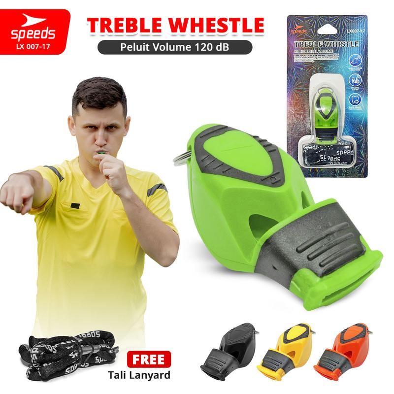 SPEEDS Peluit Wasit Pluit Treble Whistle Olahraga Alat Ball Periwitan ...
