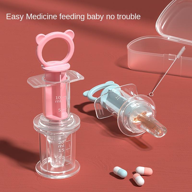 Portable Infant Baby Dropper Type Feeder Safety Anti-Choke Silicone ...