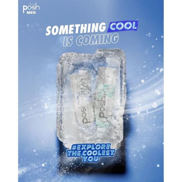Posh Men Perfumed Spray Ice Cool Blue Everest Sensasi Dingin 150 ml ...