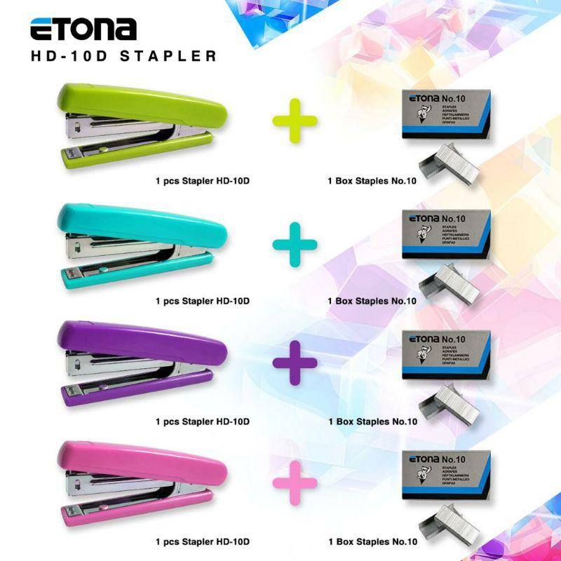 Stapler Etona HD10D + ISI WARNA BARU. Paket lengkap ekonomis - Shop ...