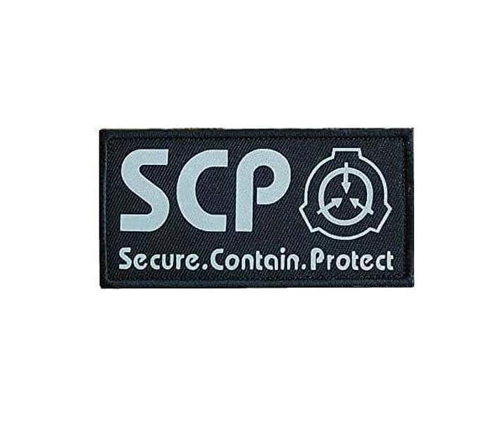 1Pc Black SCP Foundation Special Containment Procedures Foundation Logo ...