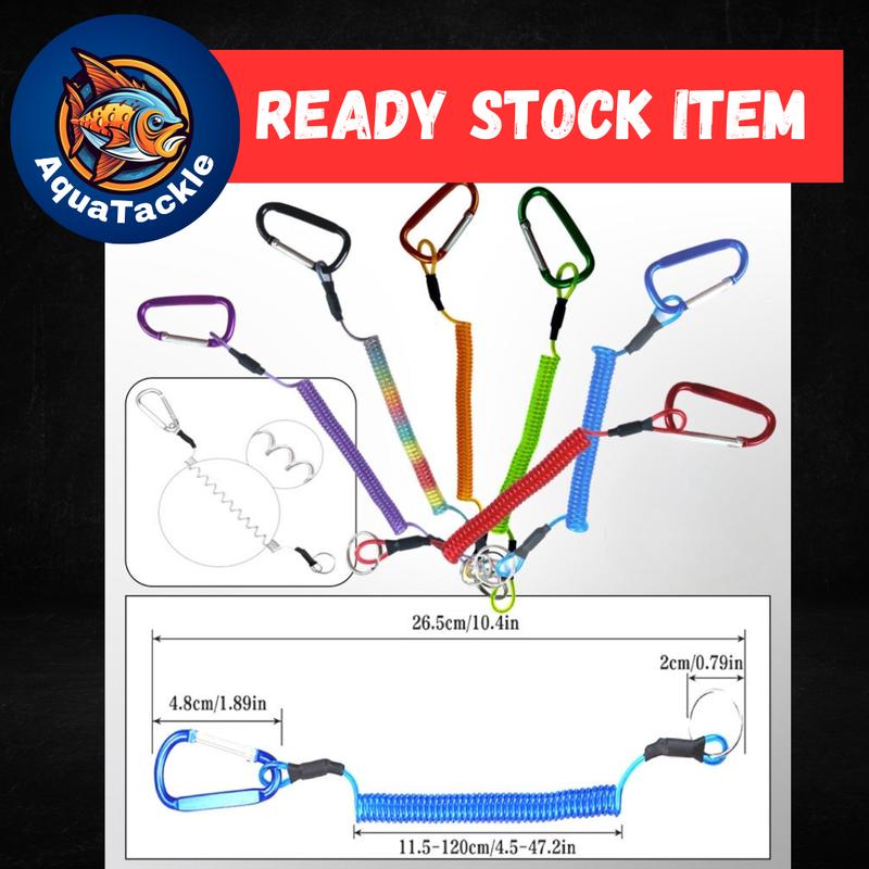 AquaTackle - Spring Wayar Grip Playar Mancing Anti Lost Fumble - TikTok ...