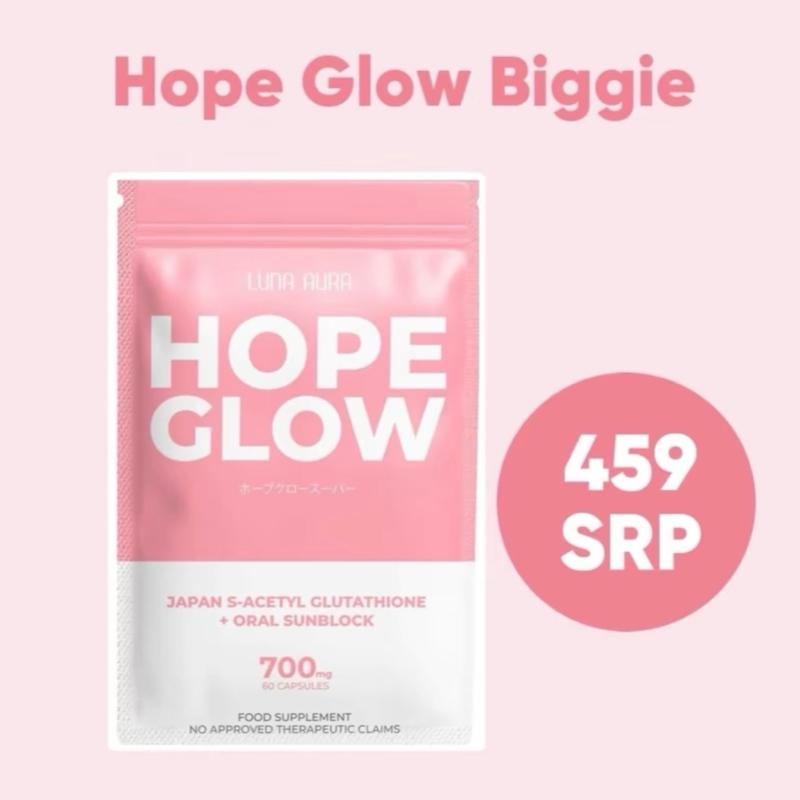 Hope Glow Biggie 60capsules by Luna Aura Supplement - TikTok Shop ...