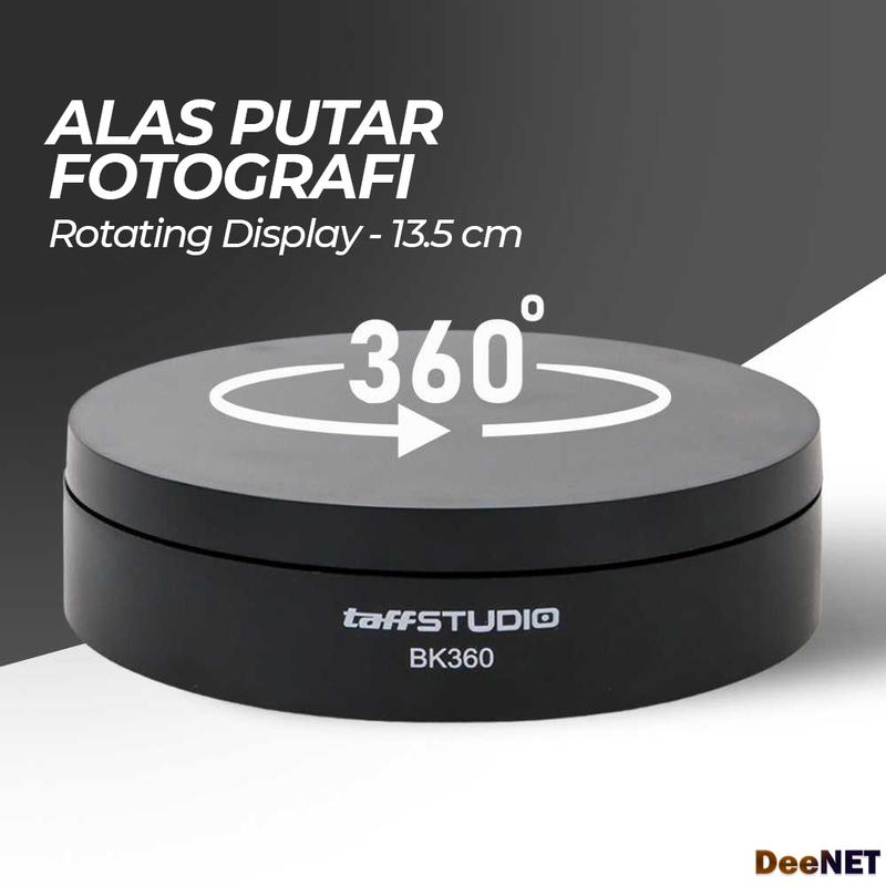 Alas Putar Fotografi Rotating Display Stand Base 13.5cm Mirror - Shop | Tokopedia