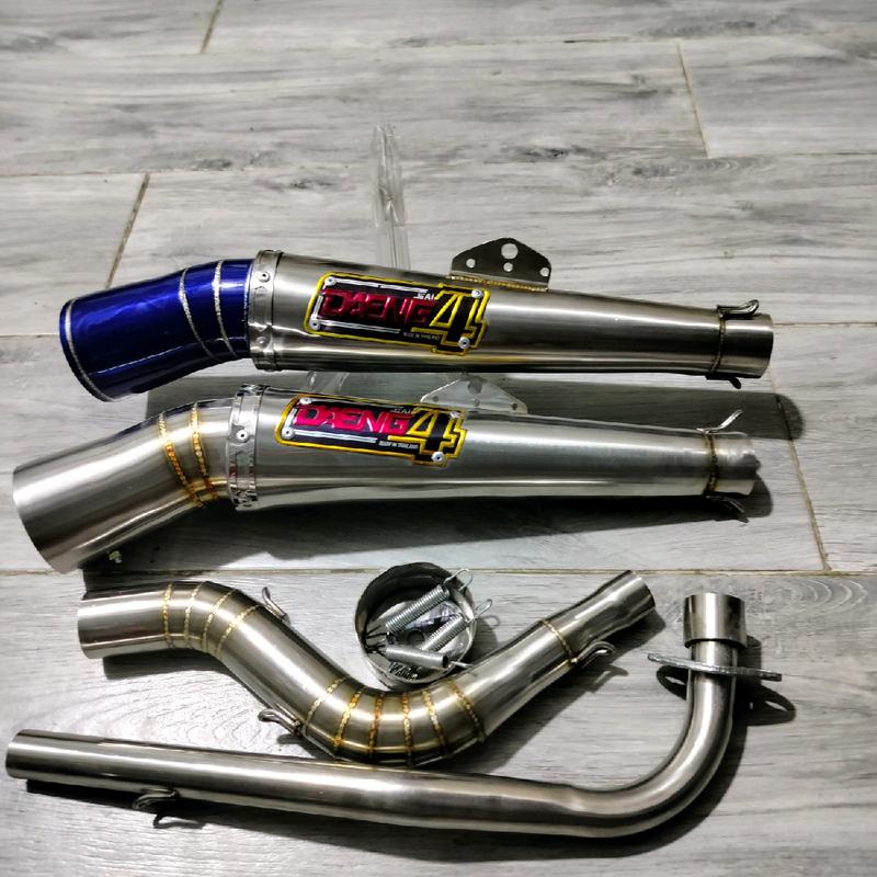 Daeng sai 4 for wave/xrm 100/110 (38mm semi high mouth ) - TikTok Shop ...