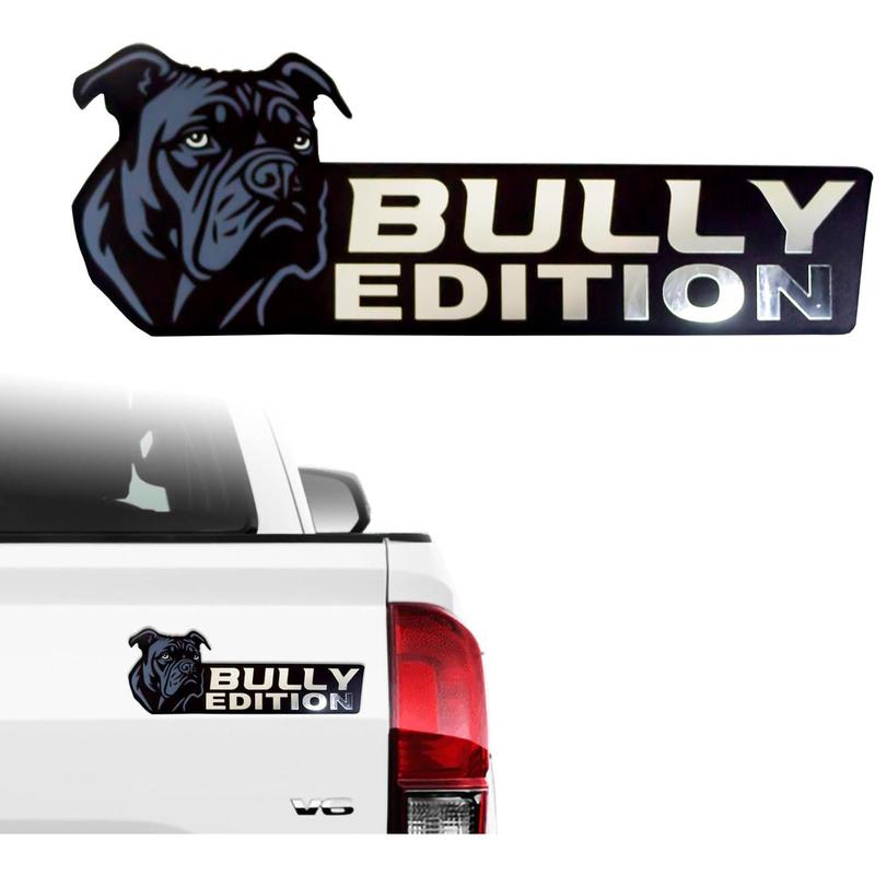Dog Edition Car Badges, 3D Dog Car Badge Laser Cutting Car Emblem ...