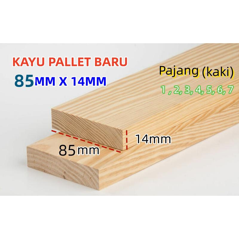 Kayu Pine New 90mm/ 9cm/70mm / 7cm Pine Siap Ketam wood Kayu - TikTok ...