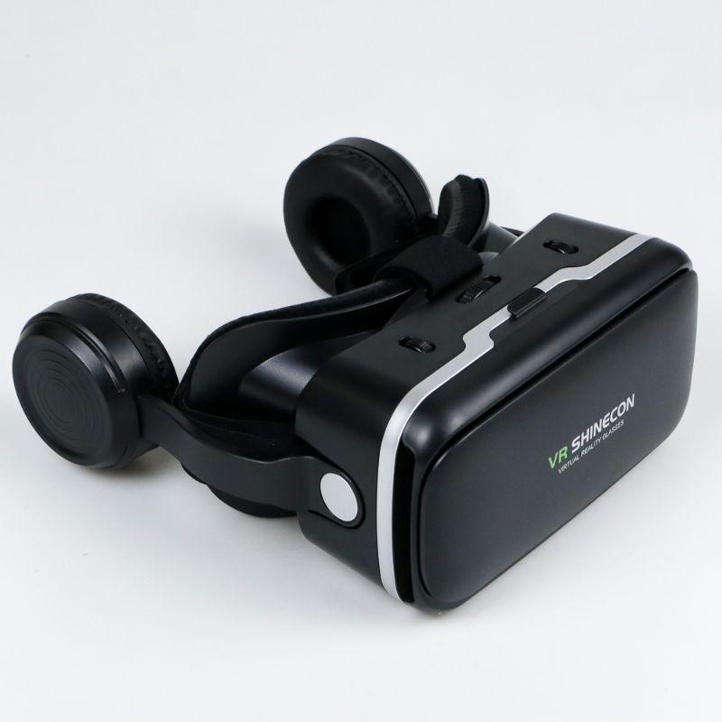 Shinecon 6.0 VR Box Virtual Reality Glasses dengan Headphone - Shop ...