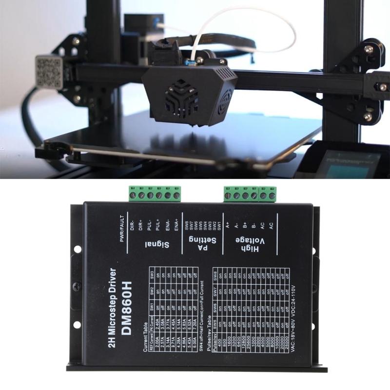 CNC Digital Microstep driver DM860H Stepper Motor Controller - TikTok ...
