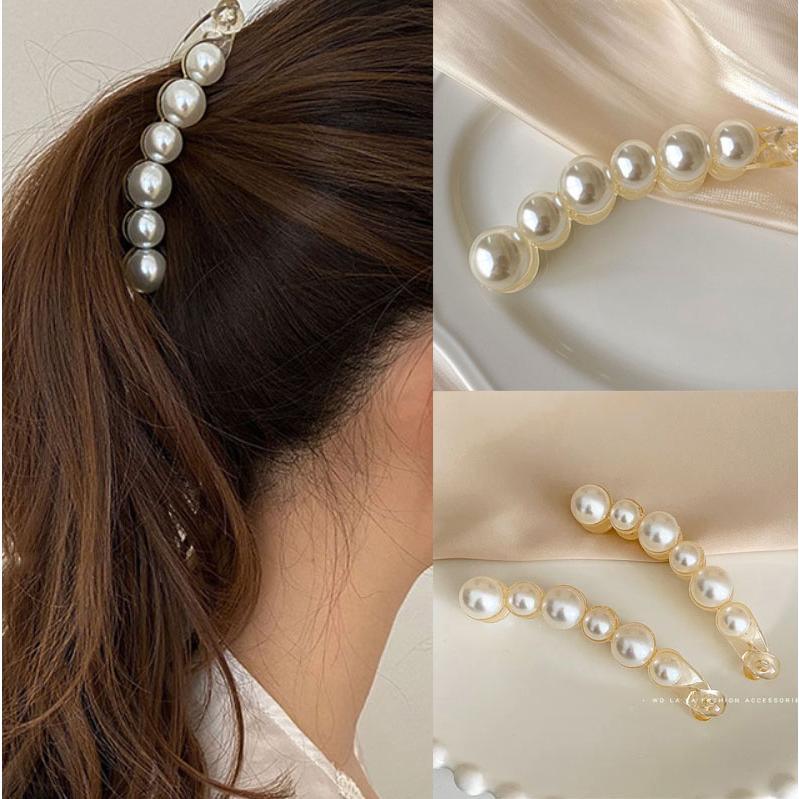 Korean Style Banana Clip Ponytail Hair Clip Vertical Clip Fashion ...