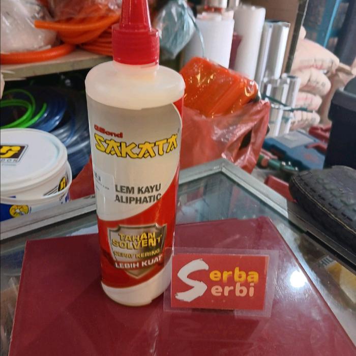 Jual (500GRAM SAKATA) Lem perekat kayu aliphatic tahan solvent Qbond ...