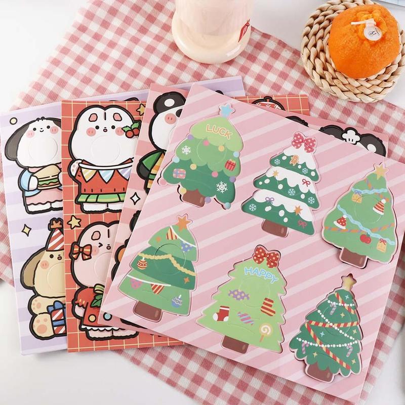 Cute Cartoon Pattern Lollipop Decorative Paper Card DIY Packaging ...