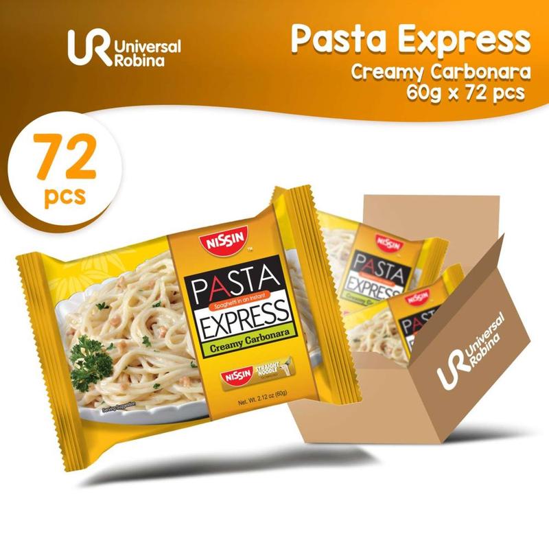 Nissin Pasta Express Creamy Carbonara (60g) - 72 pcs - TikTok Shop ...