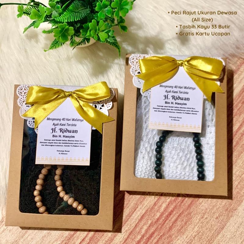 (ISI 10 PCS)Souvenir Sovenir Sofenir Peci Kopyah Rajut Dewas - Shop ...