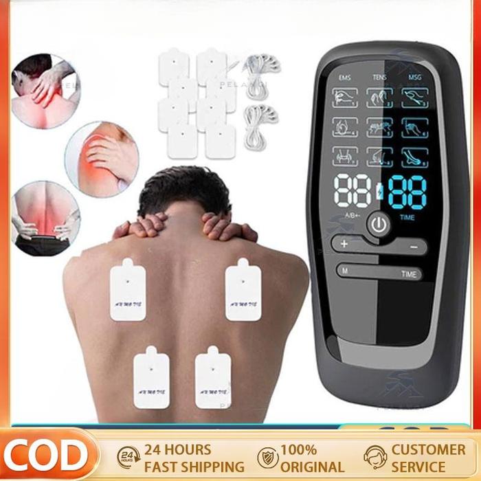 Promo Mesin Terapi Pijat Akupuntur Digital TENS EMS – Alat Stimulasi ...