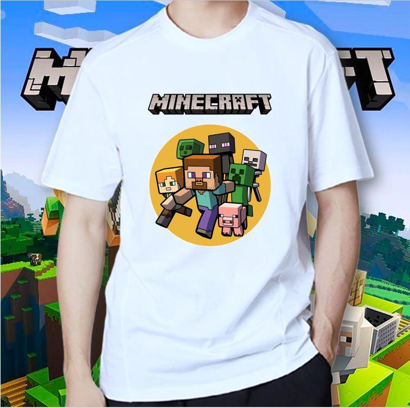 COTTON SPANDEX MINECRAFT 1 GRAPHIC SHIRT PRINTED FOR TEENS AND - TikTok ...
