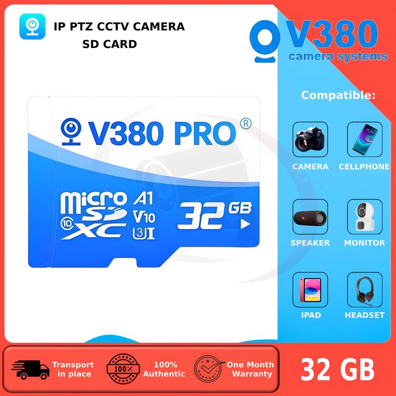 V380 PRO Micro SD Card Capacity 32GB High Speed And Durable Driving ...
