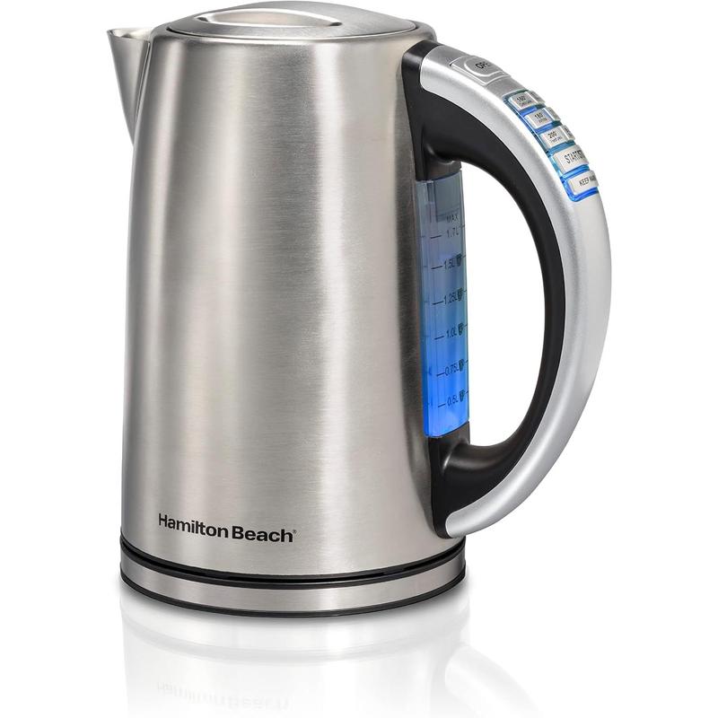 1.7 Liter Temperature Control Electric Kettle, Water Boiler & Heater, Fast 1500 Watts, BPA Free ...