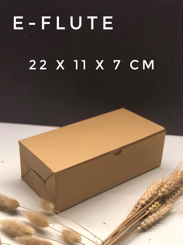 (5 Pcs) Box Kardus E-Flute Coklat Untuk Packaging Olshop Sovenir - Shop ...