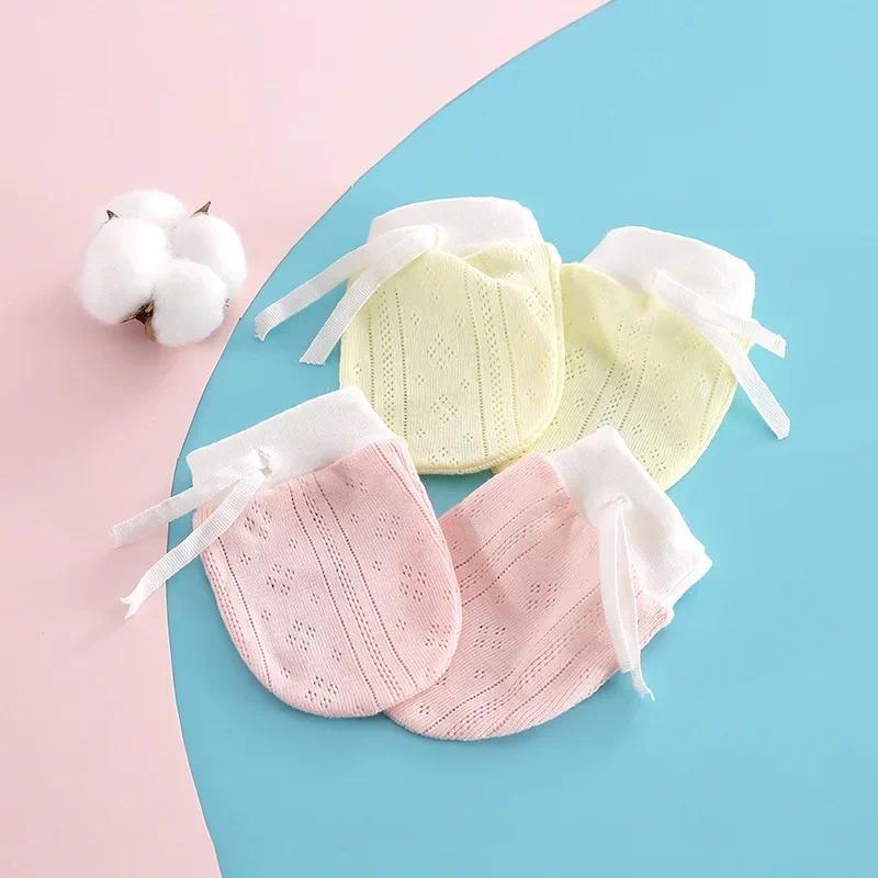 2PCS Baby Gloves for Newborns Cotton 0-12 Months Infant Anti - TikTok ...