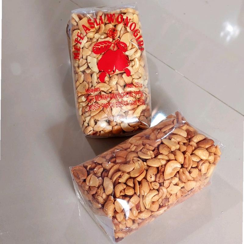 kacang mede pecah remuk an 250 gram Mete Bawang Goreng Food Snacks ...